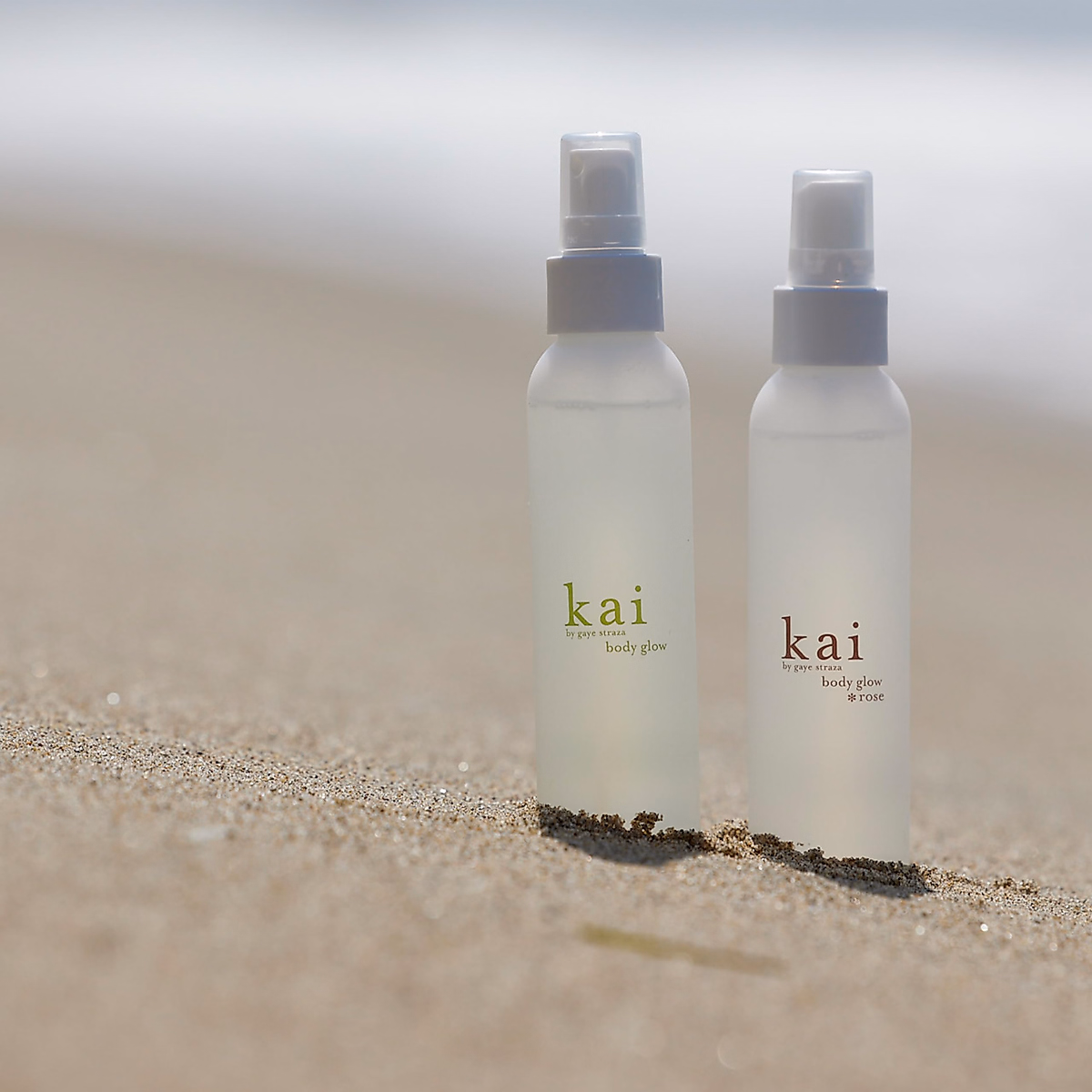 kai Body Glow, 4 Fl Oz, dry body oil with jojoba, chamomile, cucumber extracts, moisturizes and leaves a radiant glow with a fresh + clean fragrance, vegan, cruelty free, made in the usa