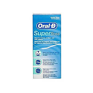 ORAL B Superfloss 50's