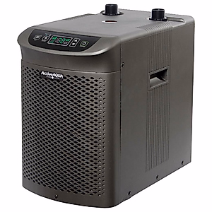 Active Aqua Hydroponic Water Chiller Cooling System with Remote Control and Freestanding Mounting type for Home and Kitchen, Black