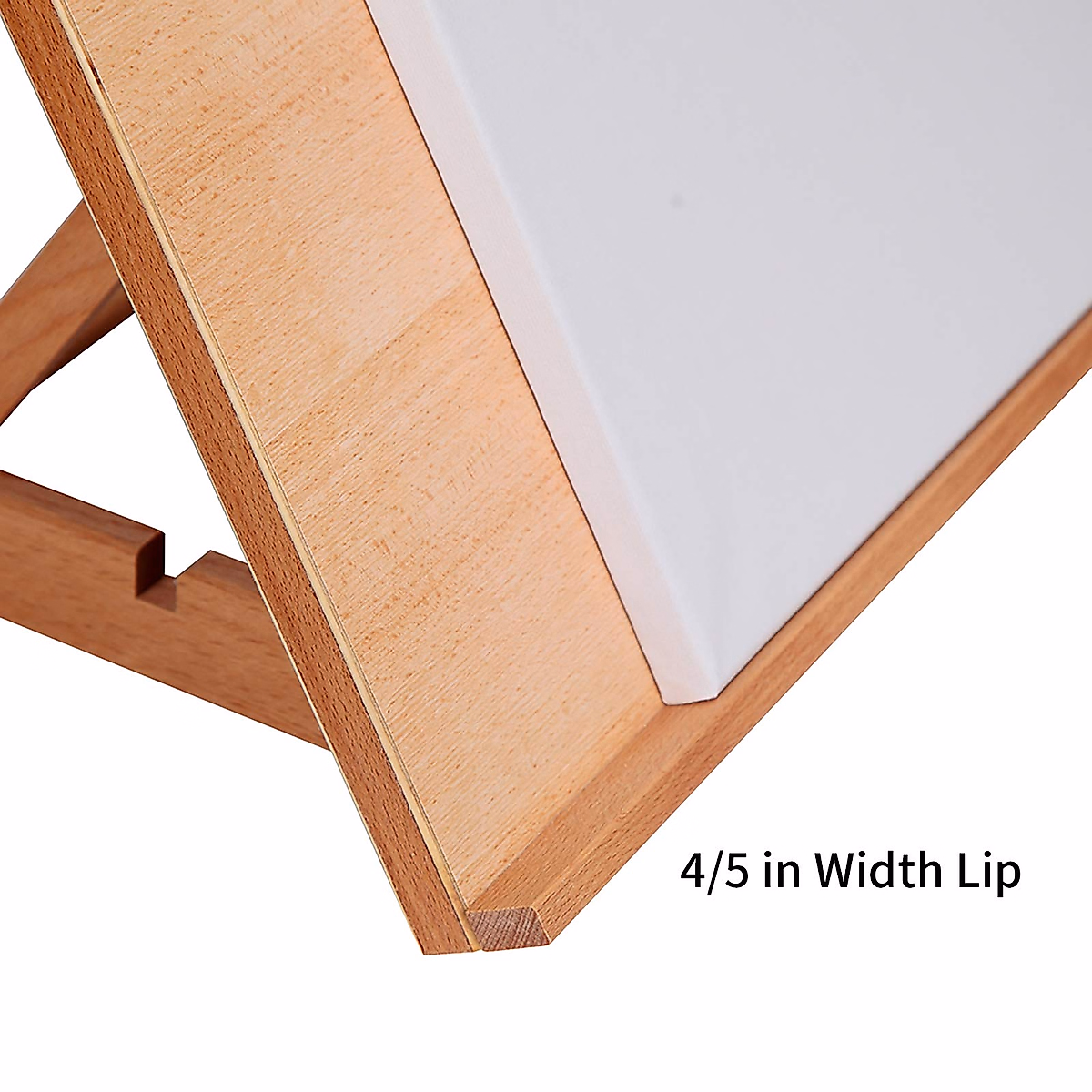 Falling in Art Large 5-Position Wood Drafting Table Easel Drawing and Sketching Board, 23 2/9 Inches by 16 1/2 Inches