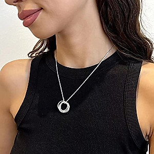 30th Silver Birthday Gifts for Women S925 Sterling Silver Birthday Necklaces 30th 40th 50th 60th 70th 80th Happy Mothers Day Jewelry 30 40 50 60 70 80 Year Old for Daughter Mom Friend Jewelry Gifts