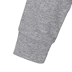 Gerber baby boys 2-pack Long Sleeve Turtleneck Onesies Bodysuits Footie, Gray, 12 Months US