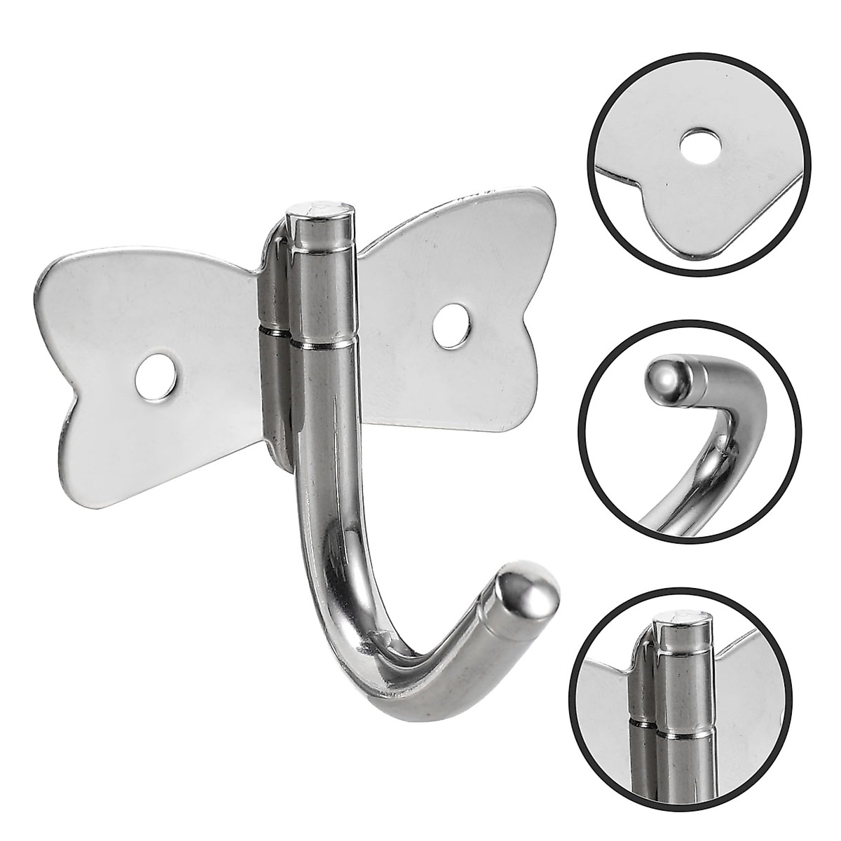 SAFIGLE Hat Hooks metal hanging hooks dedicated Metal decorate key wall hook hanging hooks for keys wall hanging guqin modern wall hooks Wardrobe towel hat Towel rack hanger Guitar