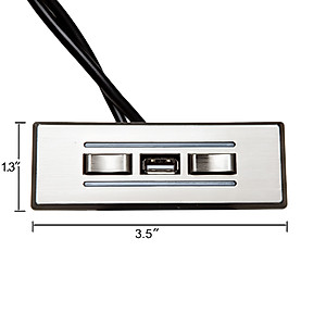 Fruhdi Power Recliner Kaidi 4 Button 5 Pin Hand Control Model KDH134A Replacement with USB