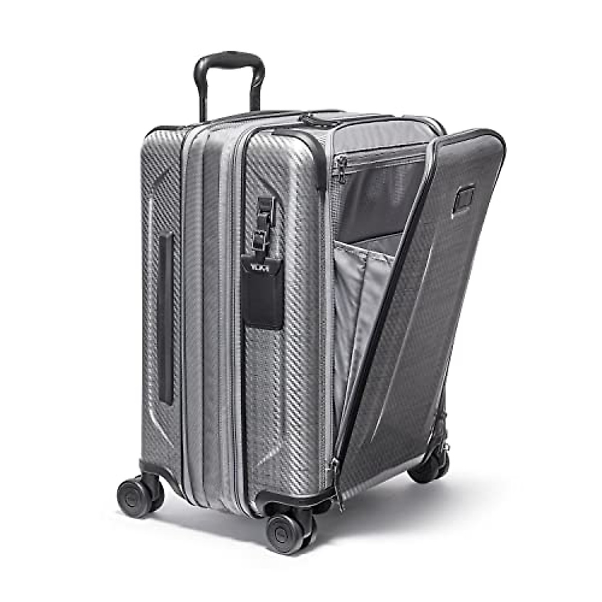 TUMI - Continental Front Pocket Expandable 4 Wheeled Carry-On T-Graphite