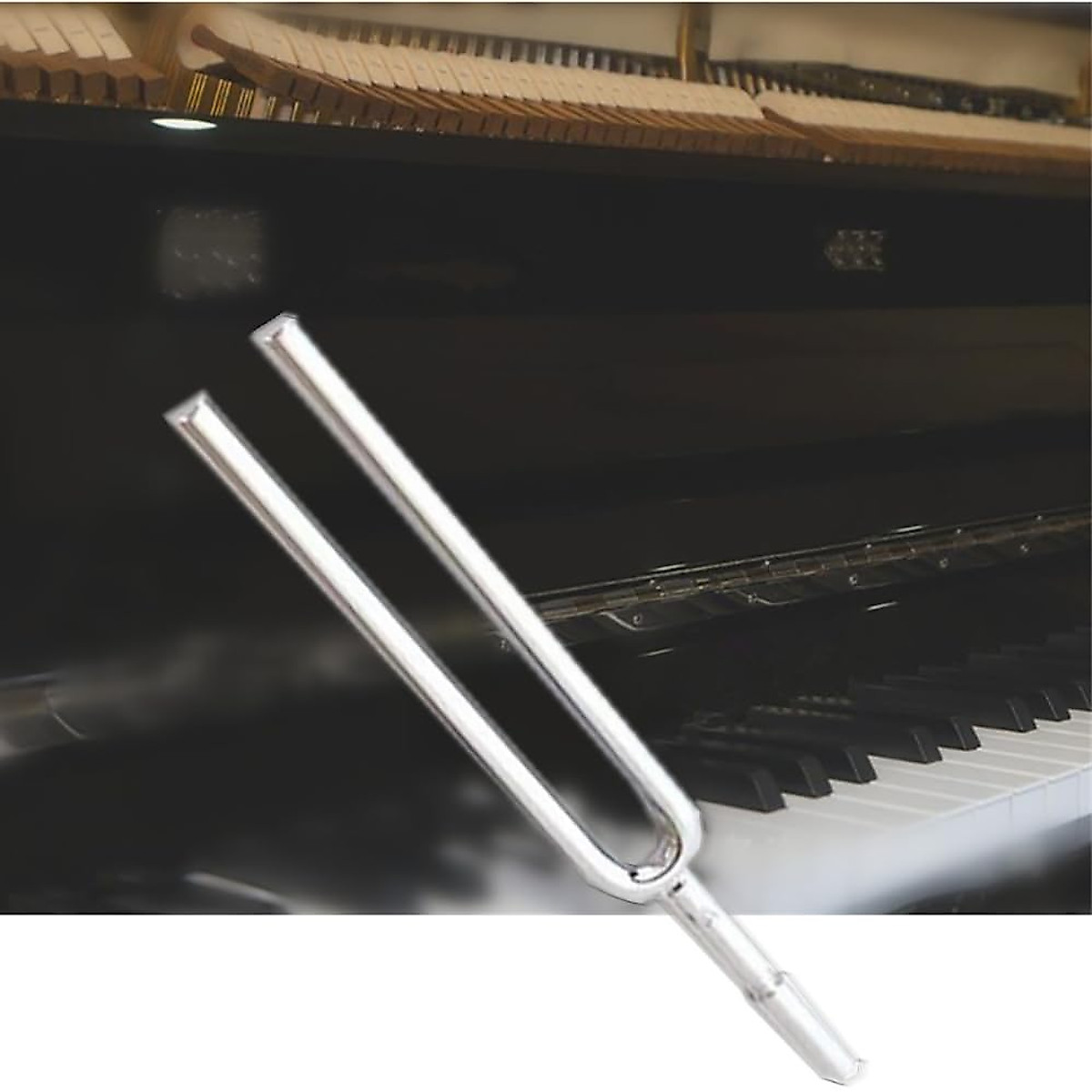 Ecloud Shop Piano Tuning Kit 16pcs Tuning Tool Set Professional Tuning Wrench Hammer Mute Tweezers Fork Screwdriver Belt Clip for Beginners and Professionals