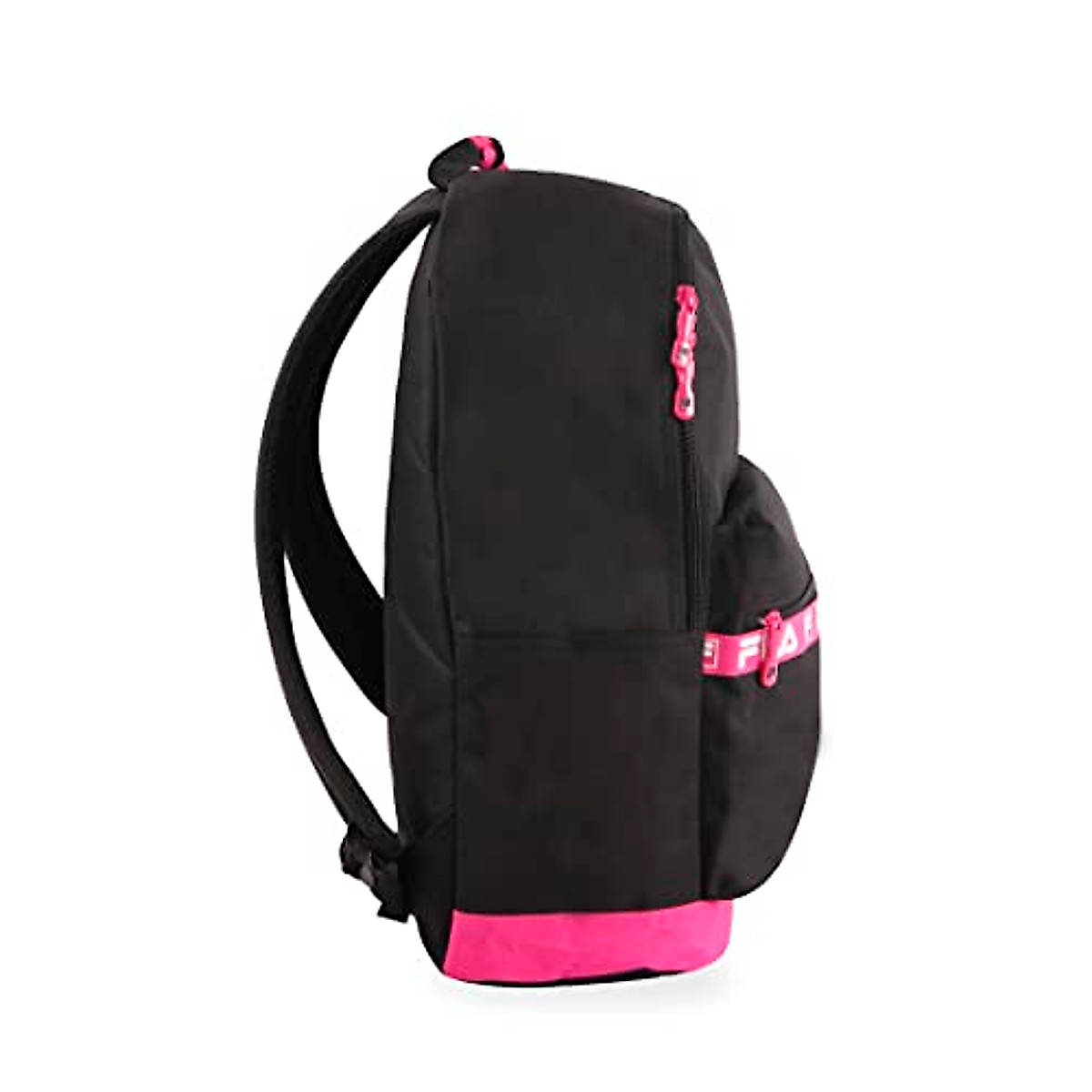 Fila Lucia 2pc Backpack, Black Fuchsia, One Size