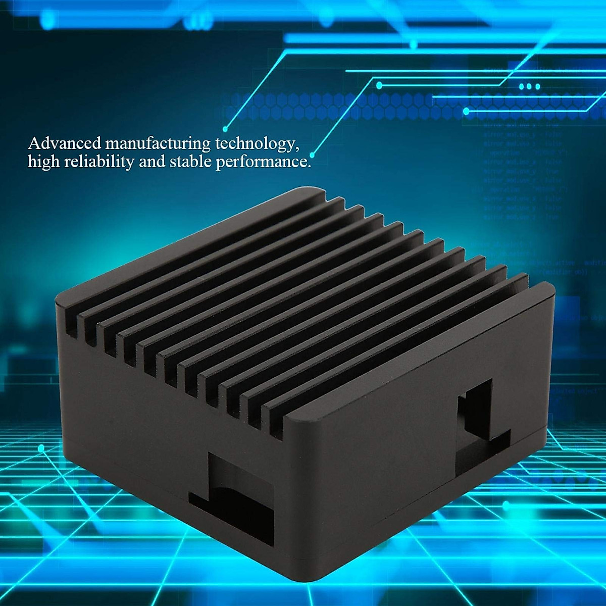 Heat Dissipation Case, Motherboard Protective Shell Accessories Aluminum Alloy Outer Casing Fit Mounting Accessories with Screwdriver, 4Pcs Screws for NanoPi R1S R2S