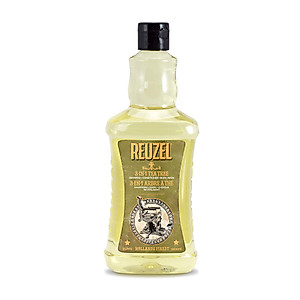 Reuzel 3-In-1 Tea Tree Shampoo, Cleanses Hair and Body, 33.81 oz