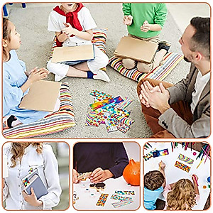 Optical Bookmarks Laminated Book Markers Creative Colored Bookmarks Reading Bookmarks for School Office Teacher Student Classroom Stationery Supply (80)