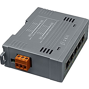 ICP DAS NS-205 10/100 Mbps speed Unmanaged 5-Port Industrial Ethernet Switch with Din Rail Mount