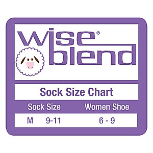 Wise Blend Ladies Merino Wool Blend Seamless Toe Hiker Quarter Socks 3 Pair (Black/Mocha/Grey, Women's Shoe Size 6-9 - Sock Size Medium)