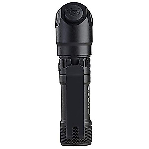 Streamlight 88087 ProTac 90 300-Lumen Multi-Fuel Right Angle Tactical Flashlight with one CR123A Lithium & one AA Alkaline Battery & Nylon Holster, Black, Clamshell Packaged