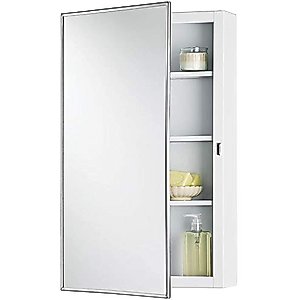 Jensen 260P26CH Topsider Single-Door Surface Mounted Medicine Cabinet
