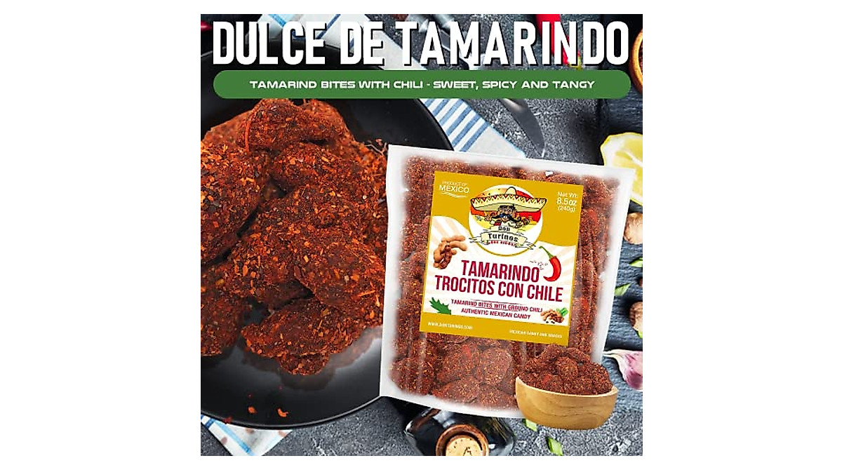 Authentic Tamarindo Candy with Chili | Don Turinos