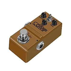 Rowin Analog Mini Opto compressor Box Guitar Compression Pedal for Electric Guitar BASS (LN-333)