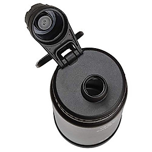 Takeya Actives Insulated Stainless Steel Water Bottle with Spout Lid, 24 Ounce, Onyx