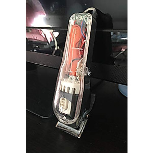 Clear DIY Back Housing, Transparent Back Cover for Wahl 5-Star Series Cordless Senior Clipper #8504 (Trasparent)