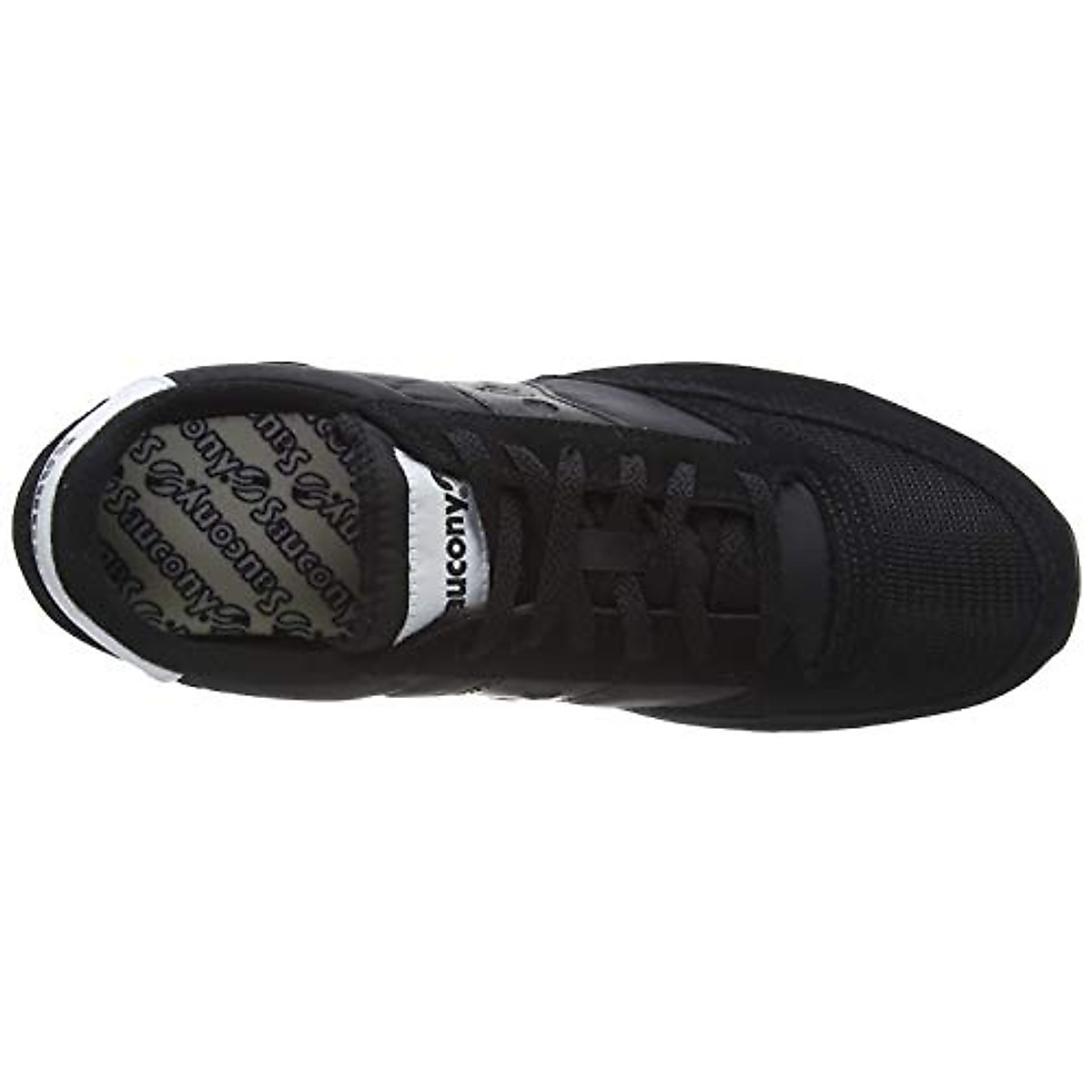 Saucony Originals womens Jazz Original Vintage Sneaker, Black/Black, 7 US