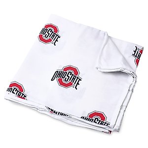 The Ohio State University Muslin Swaddle Blanket 47x47in