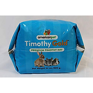 American Pet Diner 140 Timothy Gold Hay, 24 Oz,Blue