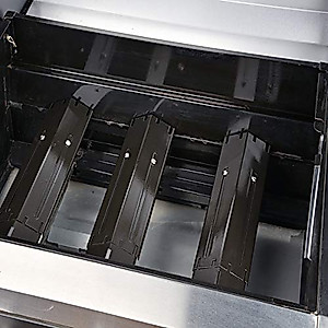 only fire Porcelain Enameled Universal Replacement Adjustable Flavorizer Bar for Most Gas Grills, Extends from 11.75" up to 21" L, Set of 3