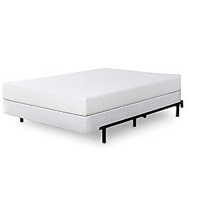 Zinus 7 Inch Metal Smart Box Spring, Full & 10 Inch Foam and Spring Mattress/CertiPUR-US Certified Foams/Mattress-in-a-Box, Full