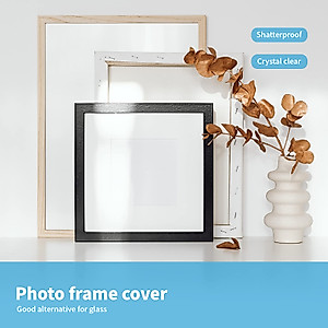 Art3d 5-Pack of 24×36" PET/Plexiglass Sheets, Transparent Clear Flexible Plastic Sheet Panels for Craft, Picture Frames, Sign Blank, DIY Display Project