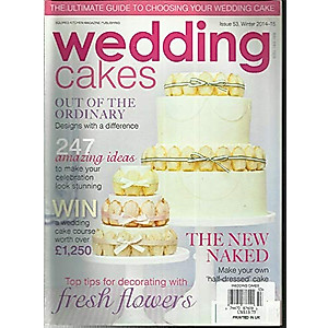 WEDDING CAKES MAGAZINE, WINTER, 2014-15 ISSUE, 53 LIKE NEW CONDITION.
