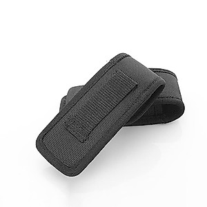 2 Piece Pocket Knife Sheath Folding Knife Case Knife Holster Pocket Knife Case Folding Knife Pouch Folding Knife Sheath with Belt Loop, Black