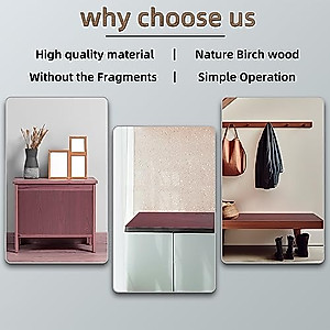 ZYJT Cherry Wood Veneer, 3D Texture Laminate 24" x 48" Non Glued Flexible Durable PVC Wood Veneer Sheets Panels for DIY Table Cabinet Furniture Decorative