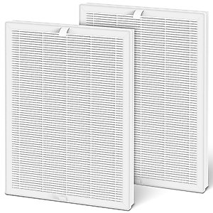 𝟐 𝐏𝐚𝐜𝐤 E-400 Air Filter ＆ ClearAir-A7 Filter Compatible With AromaRoom E-400 H14 Air-Purifier ＆ VEWIOR ClearAir-A7 H14 True HEPA Air Purifier, 3-Stage True Hepa With Efficiency Activated Carbon