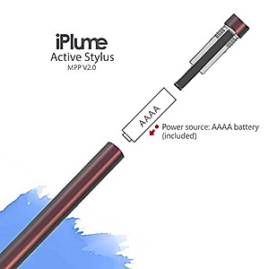 iPlume Stylus, MPP V2.0 for Surface Series and MPP Enabled Devices on Description, Not Compatible with Chrome OS