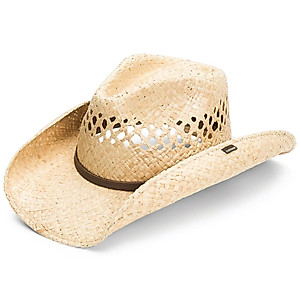 Stetson Men's Straw, Natural, Medium