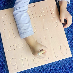 Mfumyy Montessori Alphabet Number Tracing Boards Double Sided Wooden Learn to Write ABC 123 Board Writing Practice Board for Kids Preschool Educational Toy,Homeschool Supplies (Counting+Shape)