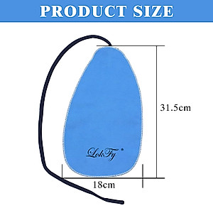Cleaning Cloth for Inside Tube Suitable for Clarinet Piccolo Flute Sax Saxophone (Blue)
