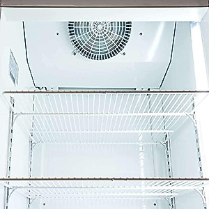 Procool Refrigeration Glass Door Upright Display Beverage Cooler, Merchandiser Refrigerator; 12.7 Cubic Ft.