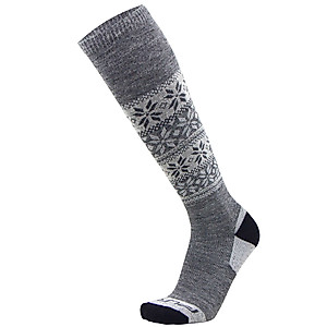 Pure Athlete Alpaca Ski Socks – Men Warm Wool Sock, Women Skiing, Snowboarding