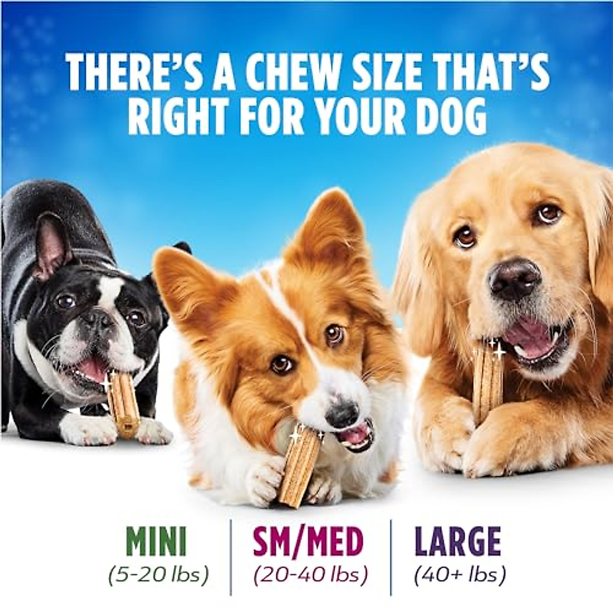 Dentalife DentaLife Made in USA Facilities Small/Medium Dog Dental Chews, Daily - (2) 47 ct. Pouches