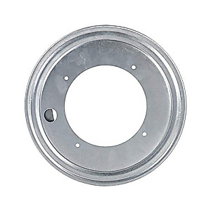 Heavy Duty Lazy Susan Turntable 360 Degree Rotating Swivel Steel Ball Bearing Stand for Kitchen Cabinet-Round Shape, 8"-Sliver