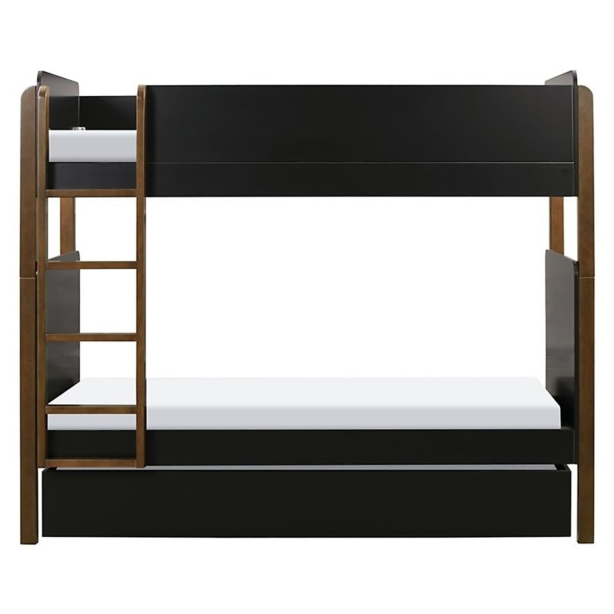 Babyletto Universal Twin Storage Trundle Bed in Black