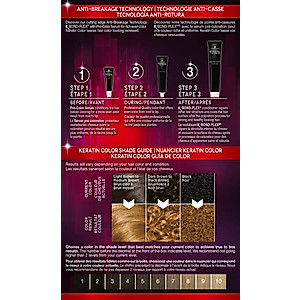 Schwarzkopf Keratin Color, Color & Moisture Permanent Hair Color Cream, 9.0 Honey Blonde