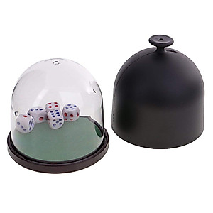Dice Roller Cup Domes Hand Shaking Dice Cup Shaker for Party Guess Game Play