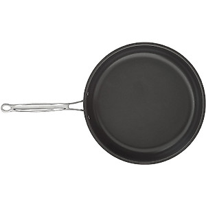 Cuisinart 622-30G Nonstick-Hard-Anodized, 12-Inch, Skillet w/Glass Cover & 622-30DF Chef's Classic 12-Inch Nonstick-Hard-Anodized, Deep Fry Pan w/Cover
