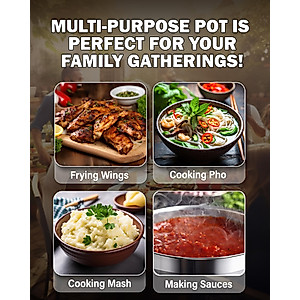 Cooks Standard Saucepan with Lid 18/10 Stainless Steel, 2-Quart Professional Sauce pot Mini Milk Pan, Oven Safe 500℉, Compatible with All Stovetops