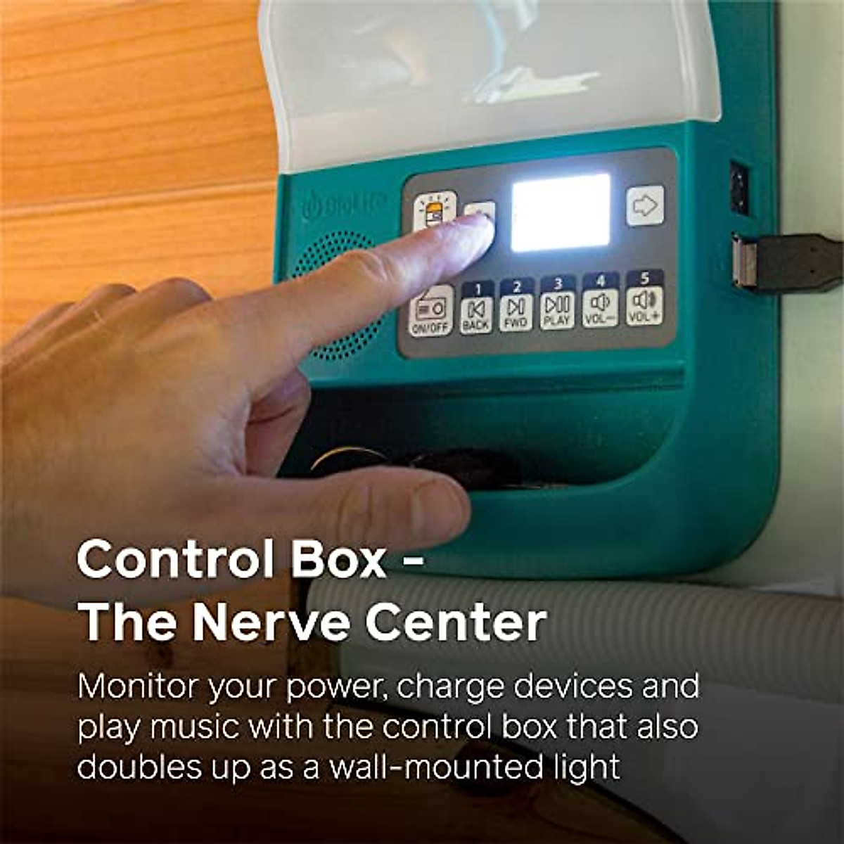 BioLite SolarHome 620 Portable Off-Grid Solar Lighting System, 620+ (no mp3 Player)