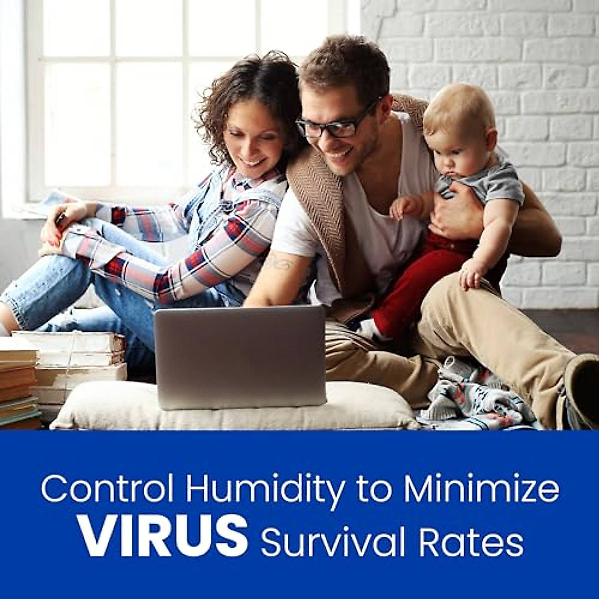 AprilAire E100 Pro 100-Pint Whole-House Dehumidifier, Energy Star Certified, Commercial-Grade Whole-Home Dehumidifier for Basement, Crawlspace, or Whole House up to 5,500 sq. ft.