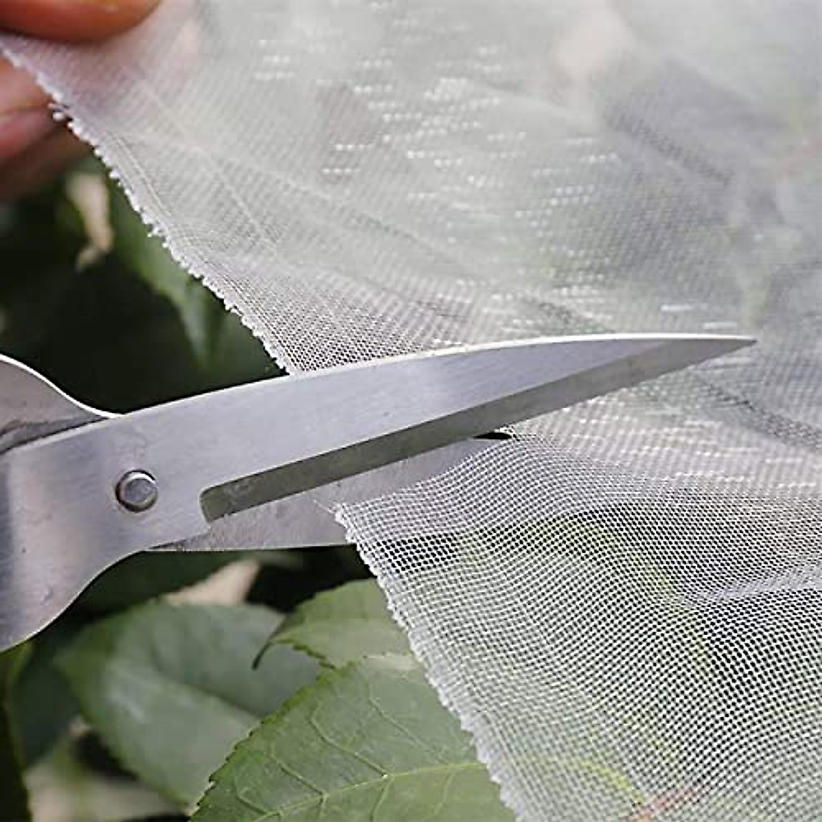 Garden Netting , Plant Covers 8 x 24Ft Bird Mosquito Insect Bug Barrier Mesh for for Vegetable Plants Fruits Flowers Crops Greenhouse Row Cover Raised Bed Barrier Screen Protection Net Cover