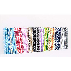 7Pcs 50cmx50cm Cotton Craft Fabric, Craft Patchwork Bundle Squares Patchwork DIY Sewing Scrapbooking Quilting Artcraft (Navy Blue,50X50cm)