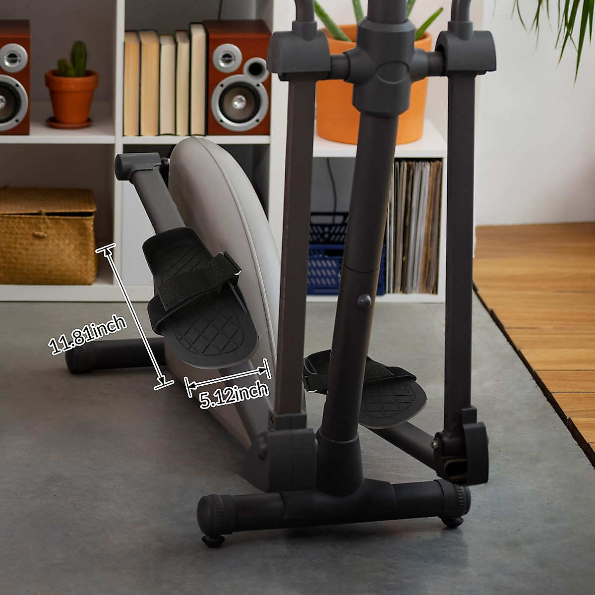 B Baosity Multifunction Rowing Machine Pedals Supplies Replacement Parts Easy to Install Non Slip Leg Training Lightweight for Workout Gym Sports